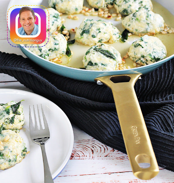 Ricotta and Spinach Gnudi with a Burnt Butter and Sage Sauce | Healthy ...