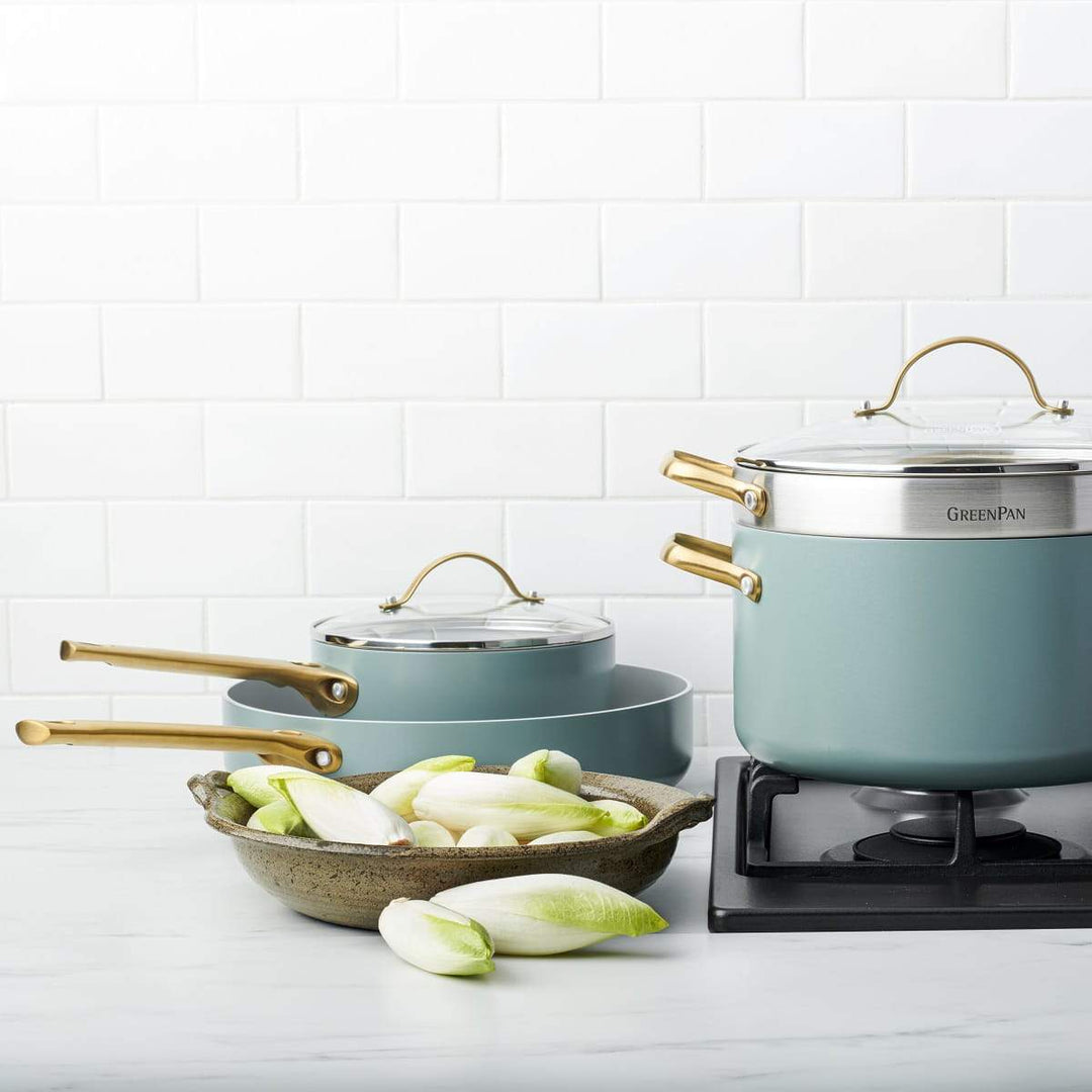 Padova 6 (10) pc Sets, Smokey Sky Blue | GreenPan New Zealand